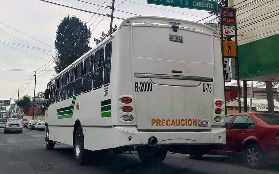La ruta 2000 regresó a la circulación en la capital poblana - Puebla ...